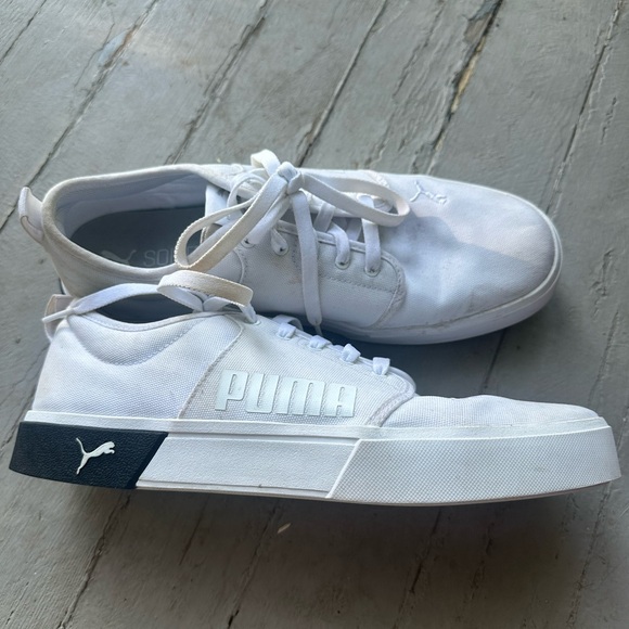 Puma | Shoes | Puma Men El Rey Low Top Sneakers Size 95 White Black ...